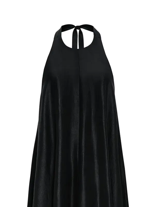 Azeeza Sadie Halterneck Gown - Black