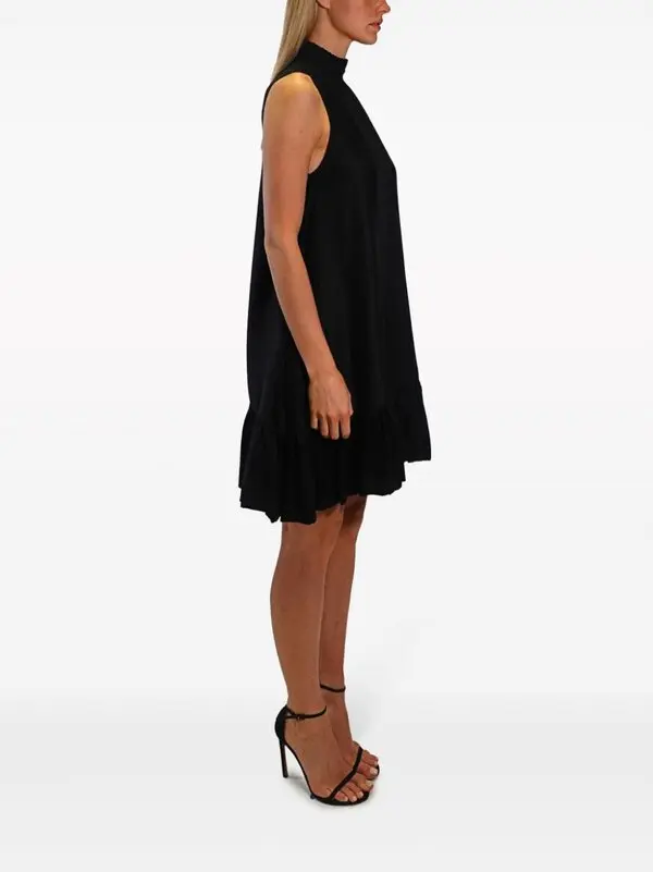 Azeeza Alcott Ruffled Minidress - Black