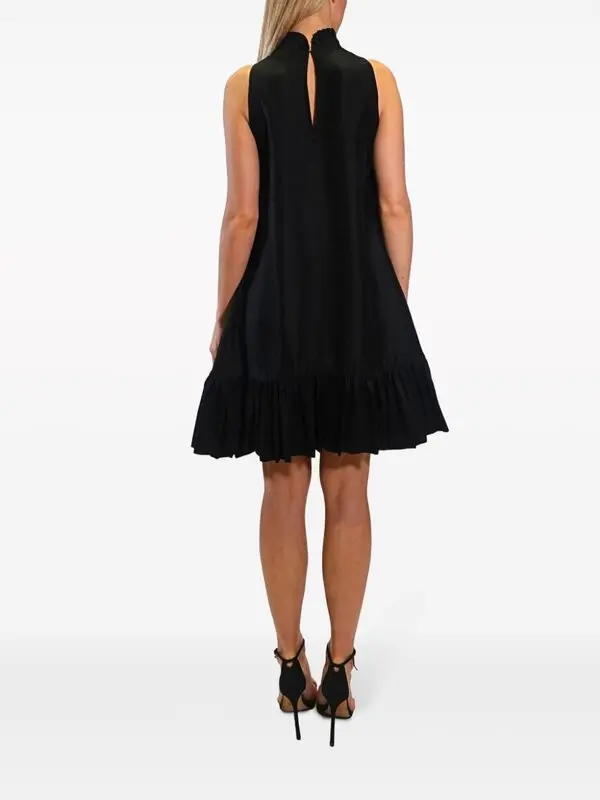 Azeeza Alcott Ruffled Minidress - Black