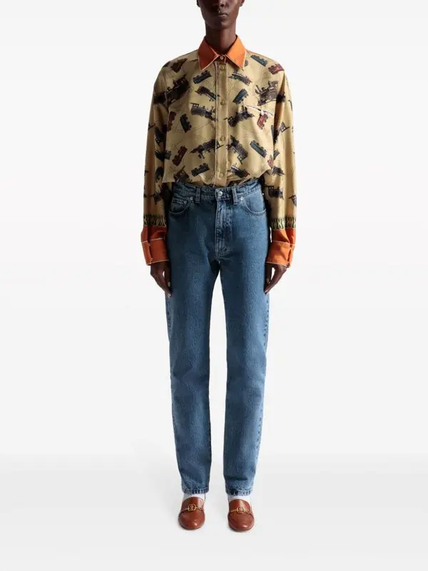 Bally Slim-cut Tapered Jeans