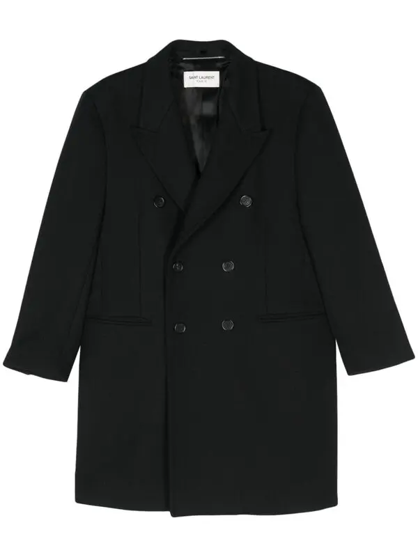 Saint Laurent Wool Coat