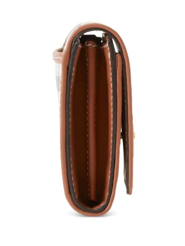 Burberry Vintage Check Leather Wallet