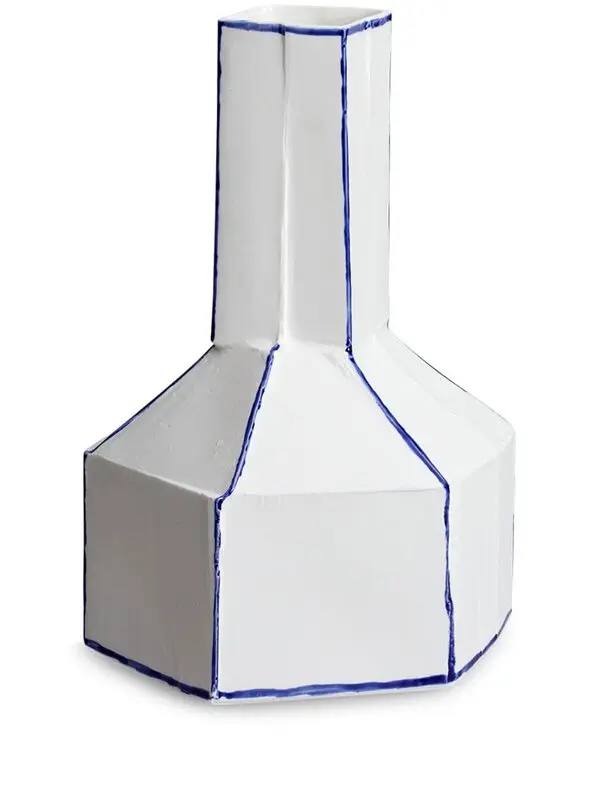 1882 LTD Stegreif Geometric-body Vase - White