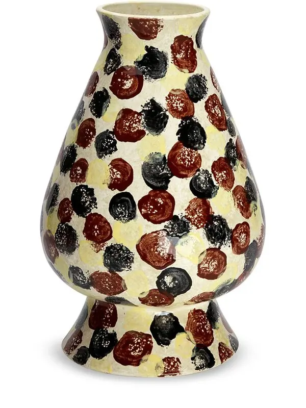1882 LTD Jesture Rosebud Spot-print Vase - Neutrals