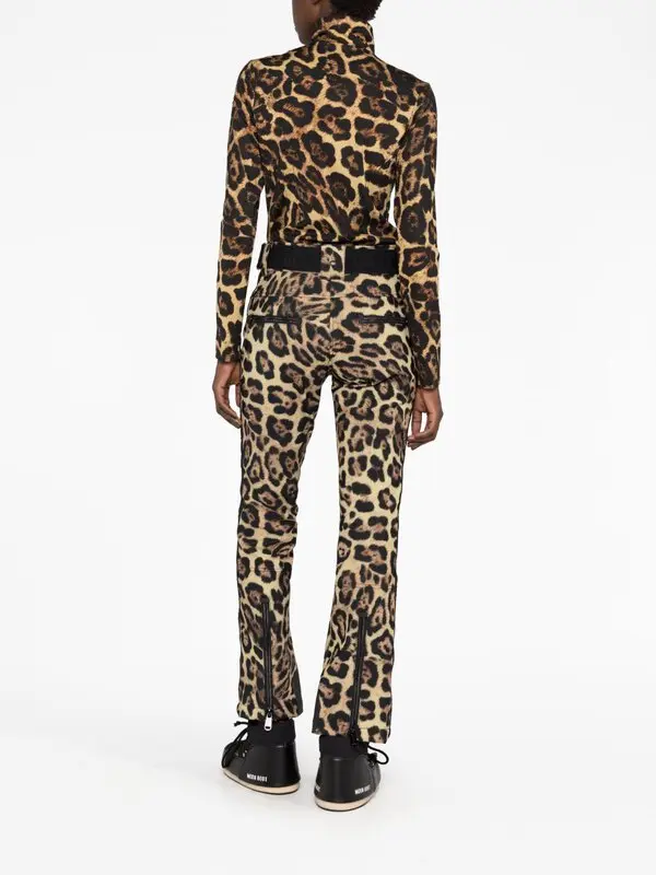 Goldbergh Leona Leopard-print Ski Top