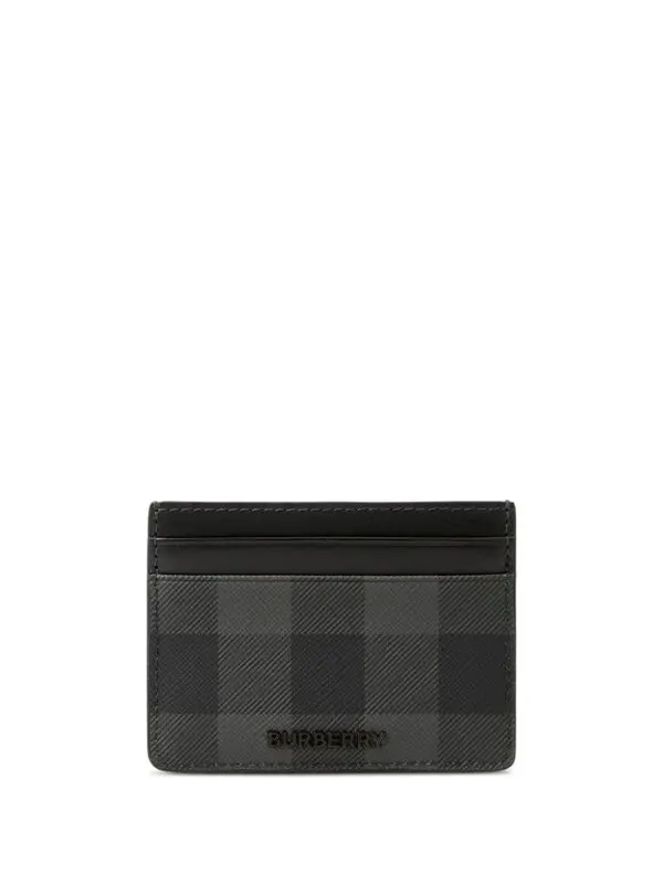 Burberry Check-pattern Card Holder