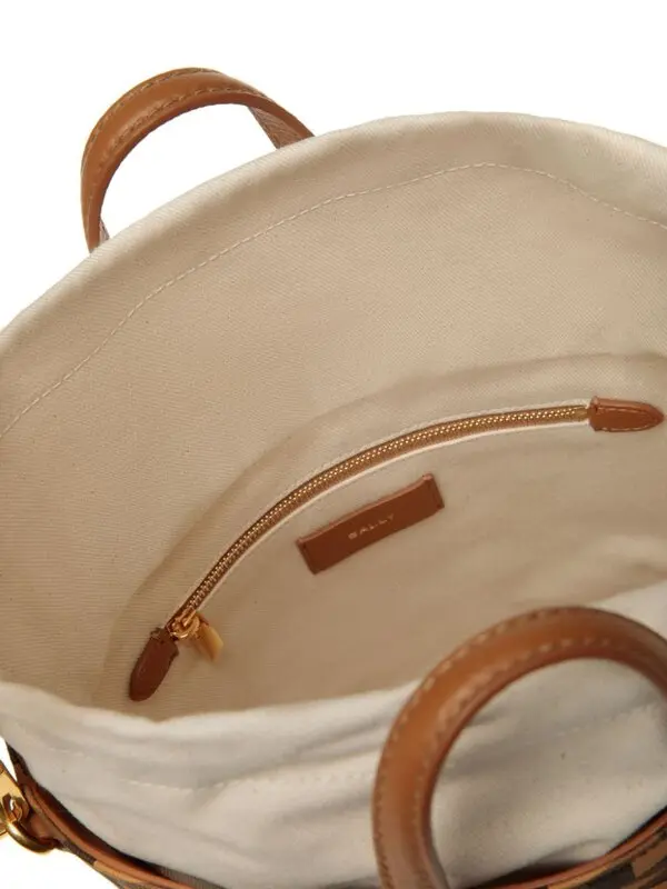 Bally Pennant Print Bucket Bag