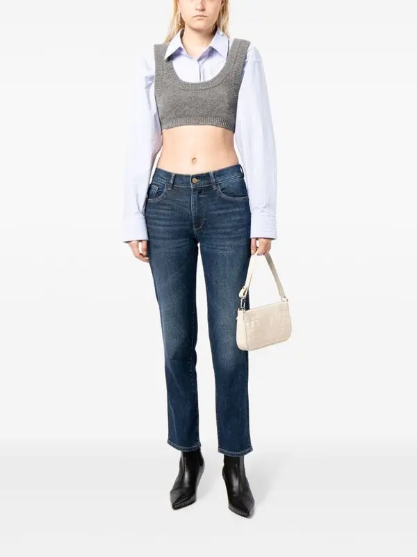 DL1961 Mila Mid-rise Cigarette Jeans