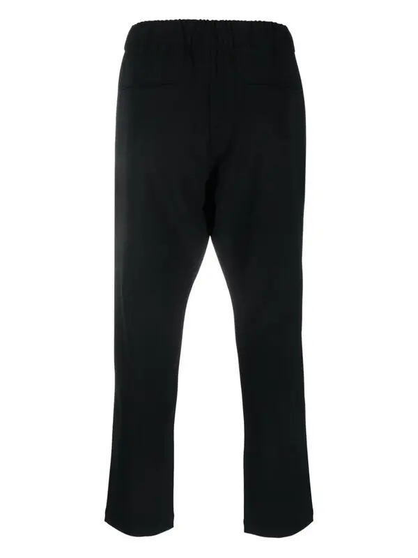 Attachment Pleat-detail Straight-leg Trousers