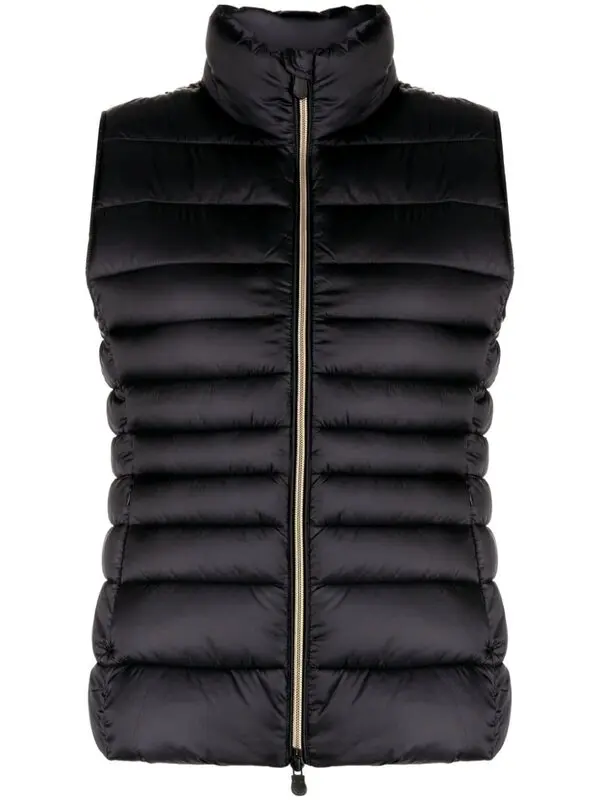 SAVE THE DUCK Lynn Quilted Vest - Black