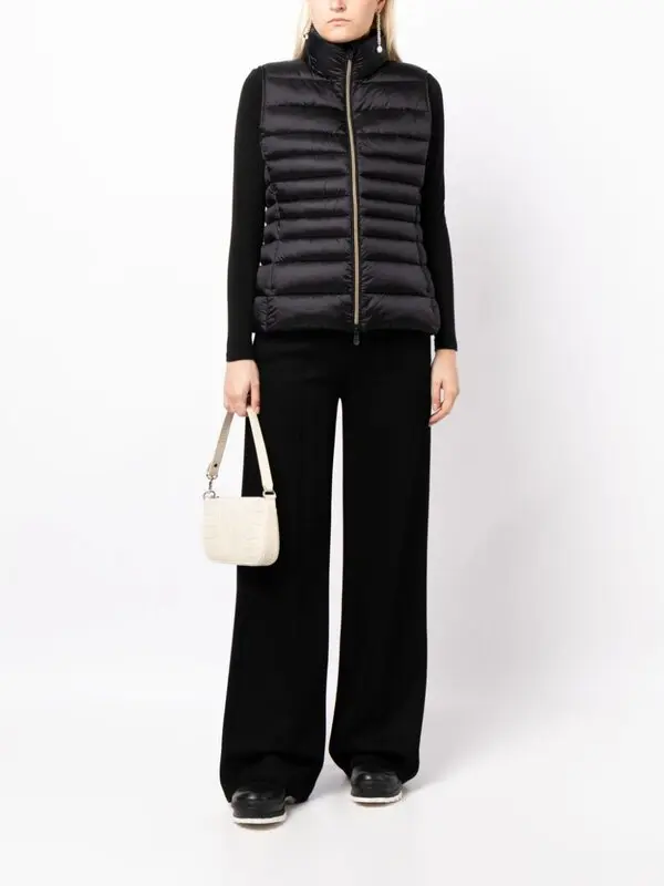 SAVE THE DUCK Lynn Quilted Vest - Black