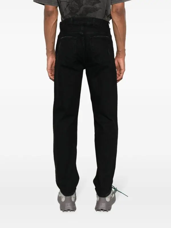 REPRESENT R2 Straight-leg Jeans - Black