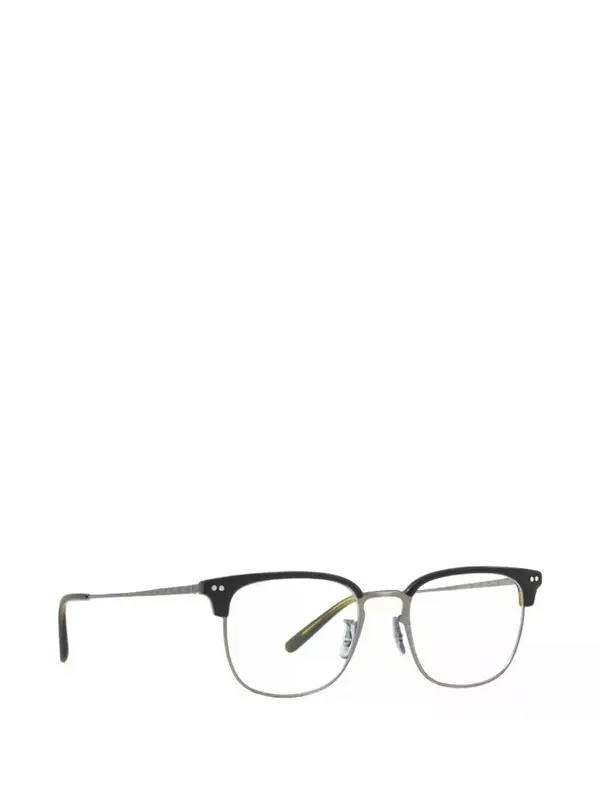 Oliver Spencer Willman D-frame Glasses - Black