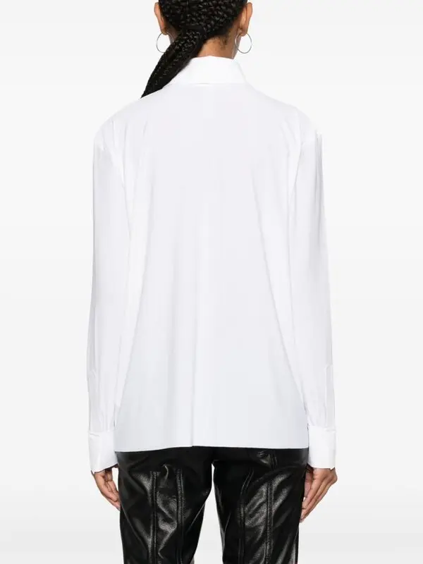 Norma Kamali Pointed-collar Shirt