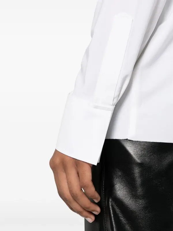 Norma Kamali Pointed-collar Shirt