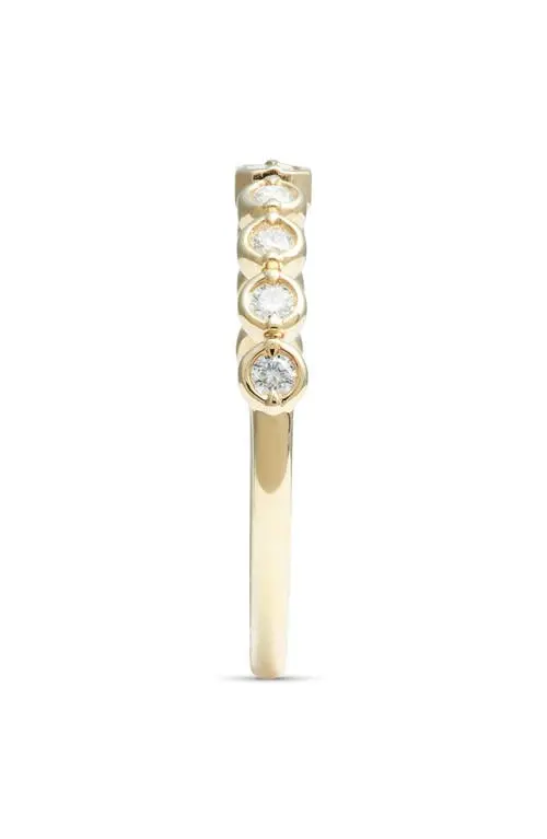 Bony Levy Monaco Mixed Diamond Stackable Ring