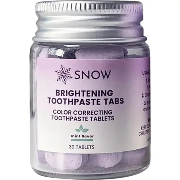 SNOW Instantly Bright Toothpaste Tabs - Purple