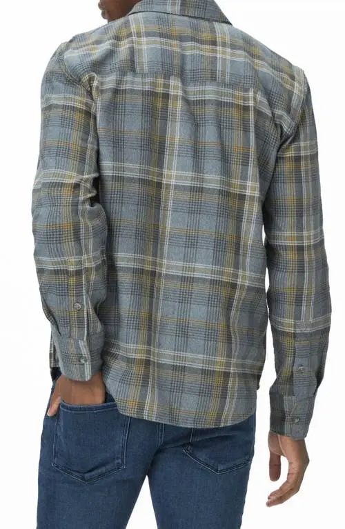 Paige Everett Plaid Flannel Button-up Shirt