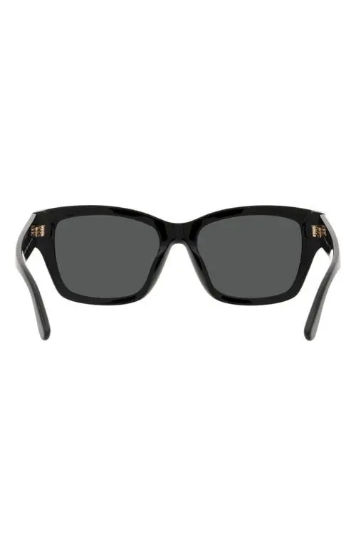 Tory Burch 53mm Rectangular Sunglasses