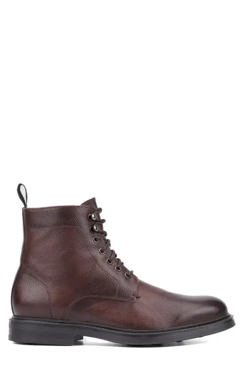 Aquatalia Bernardo Water Repellent Combat Boot - Brown Brown