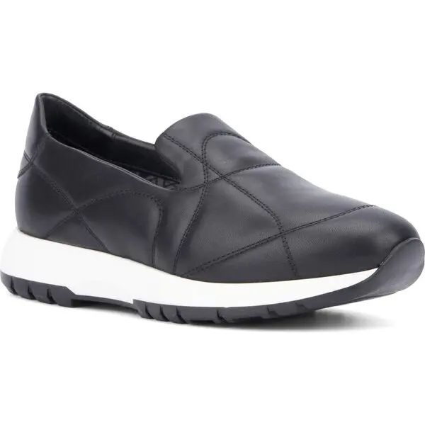 Aquatalia Katya Quilted Leather Slip-on Sneakers