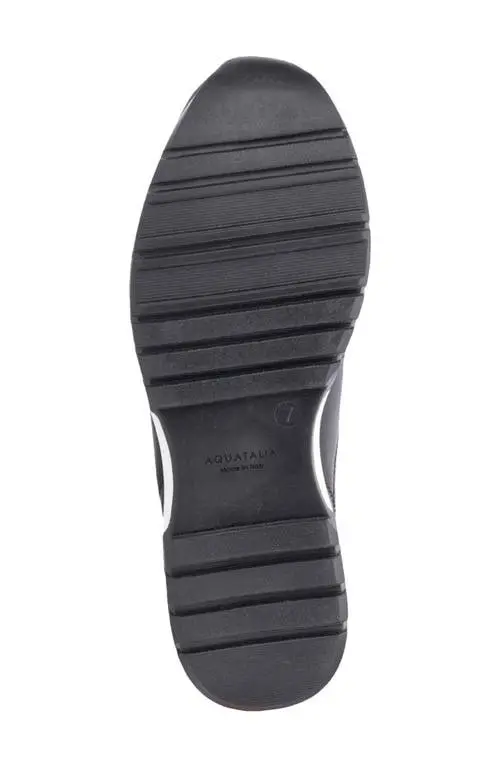 Aquatalia Katya Quilted Leather Slip-on Sneakers
