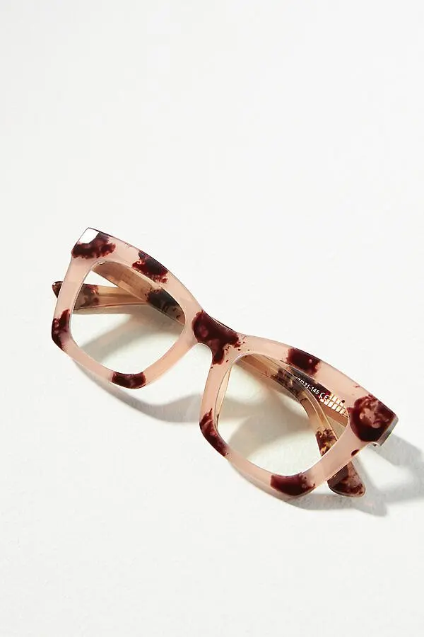 FIFTH & NINTH Helena Blue Light Glasses - Pink Pattern