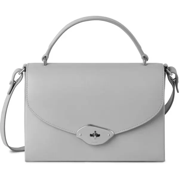 Mulberry Lana High Gloss Leather Top Handle Bag