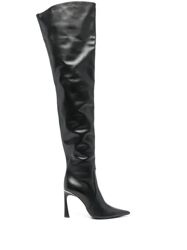 Victoria Beckham Thigh-high Pointed-toe Boots