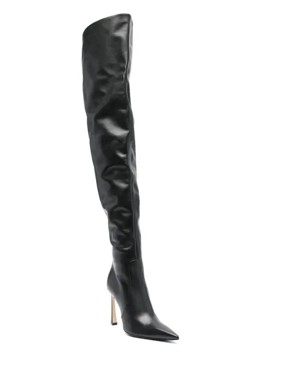 Victoria Beckham Thigh-high Pointed-toe Boots
