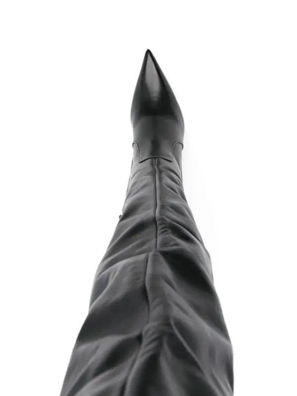 Victoria Beckham Thigh-high Pointed-toe Boots
