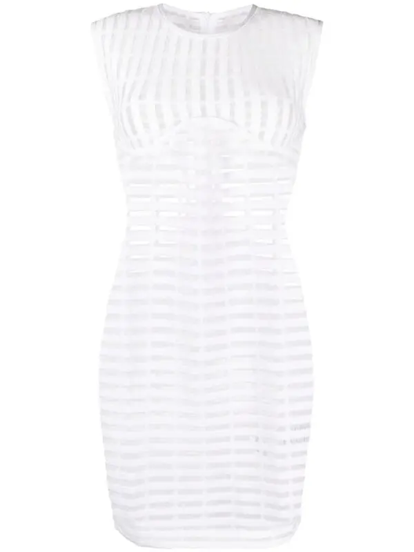 GENNY Iconic Cut-out Mini Dress
