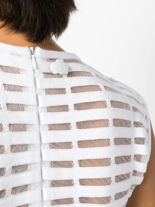 GENNY Iconic Cut-out Mini Dress
