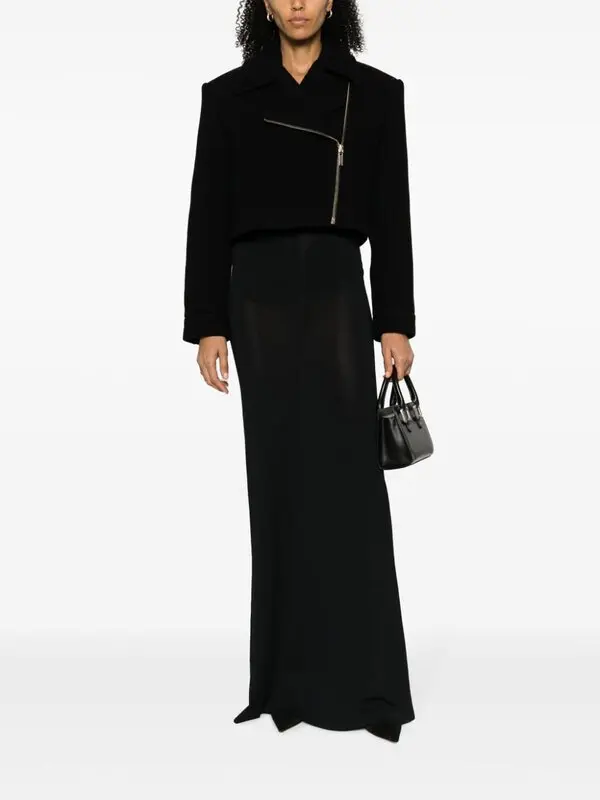 GENNY Cropped Zipped Jacket