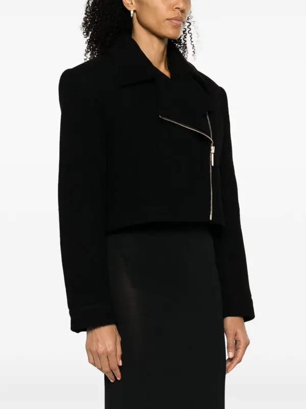 GENNY Cropped Zipped Jacket