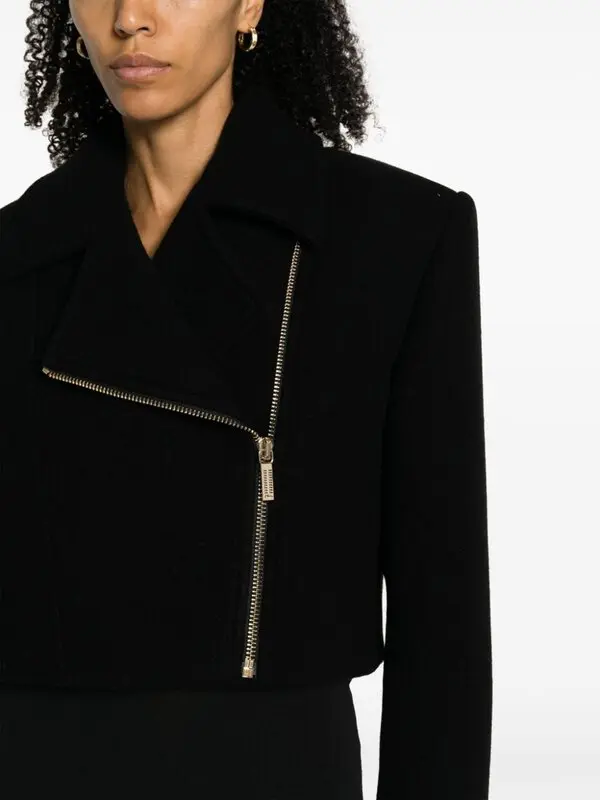 GENNY Cropped Zipped Jacket