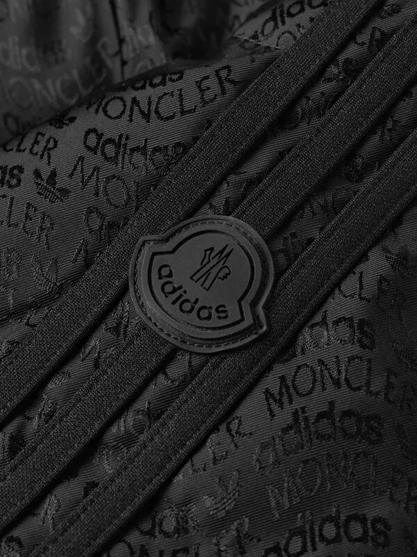 Moncler Adidas Originals Alpbach Quilted Logo-jacquard Shell Hooded Down Jacket