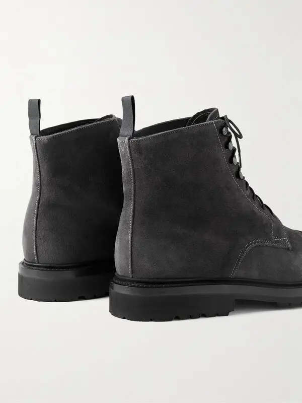 George Cleverley Taron 2 Waxed-suede Boots
