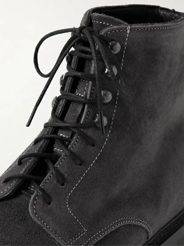 George Cleverley Taron 2 Waxed-suede Boots