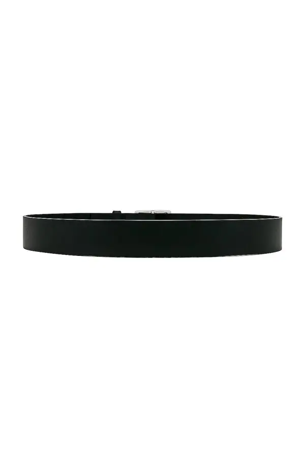 Rag & Bone Rugged Leather Belt - Black
