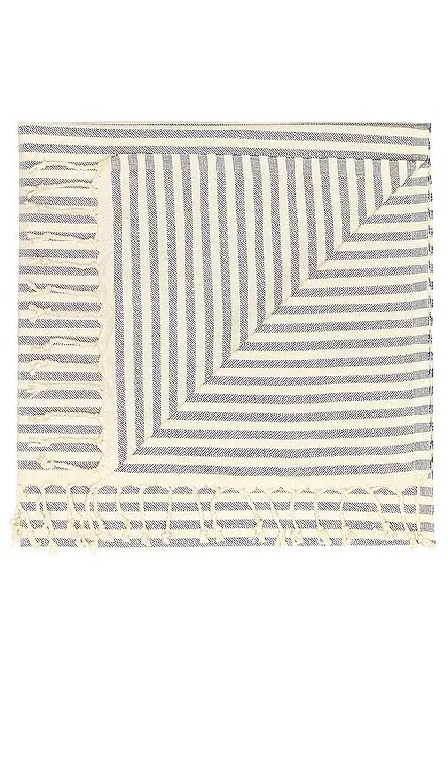 SUNKISSED Sand Free Beach Towel In Navy