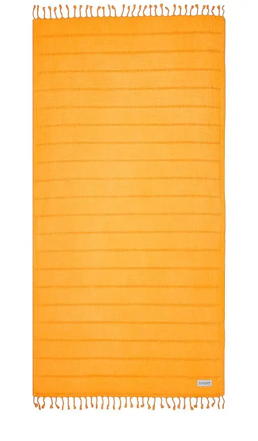 SUNKISSED Sand Free Beach Towel In Yellow - Tuscany