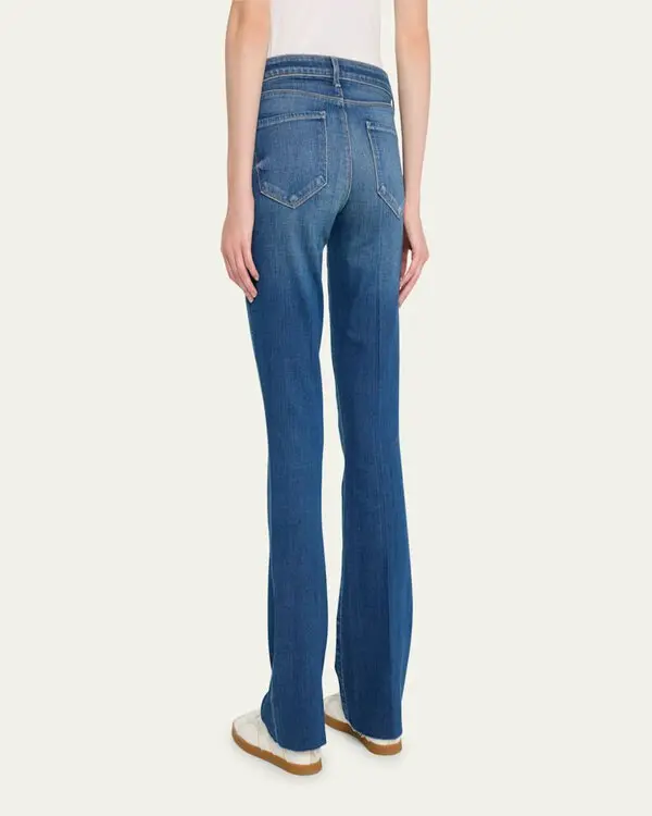 L'Agence Sneeki Low-rise Straight Jeans