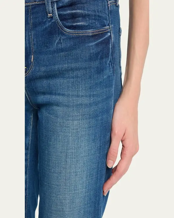 L'Agence Sneeki Low-rise Straight Jeans