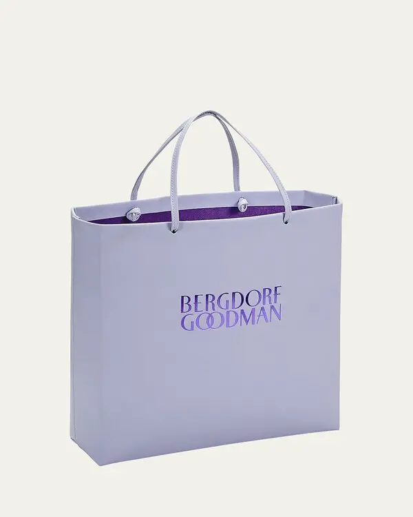 EXCLUSIVE Bg Leather Shopping Tote Bag