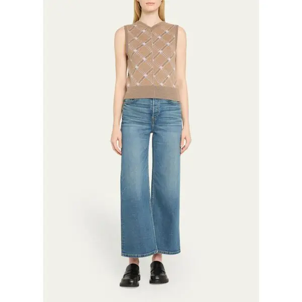 RE/DONE High Rise Wide-leg Jeans