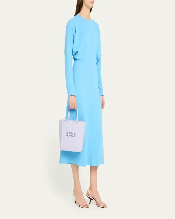EXCLUSIVE Small Leather Shopping Bag