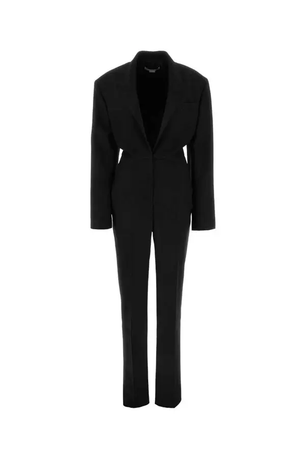 Stella McCartney Wool Jumpsuit - Black