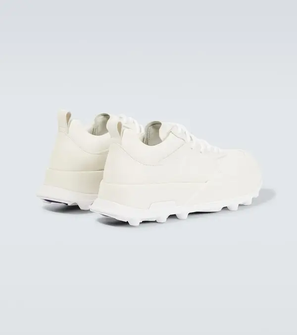 JIL SANDER Semanado Leather Sneakers