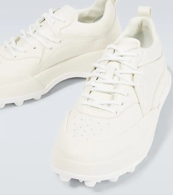 JIL SANDER Semanado Leather Sneakers